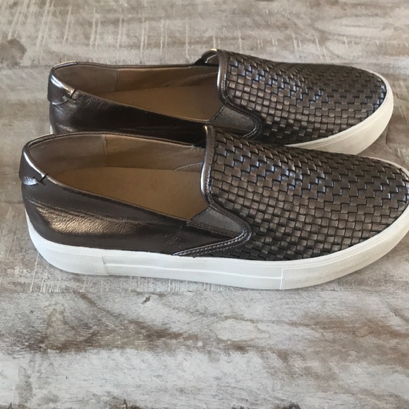 J Slides | Shoes | Jslides Alberta Woven Platform Sneaker Pewter 7 ...